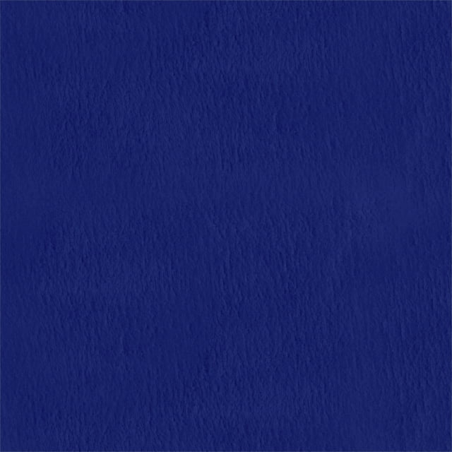 Mainstays 58" 100% Polyester Lux Anti-Pill Fleece Solid Sewing & Craft Fabric By The Yard, Royal ...
