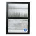 Mainstays 5x7 2-Opening Linear Gallery Wall Picture Frame, Black ...