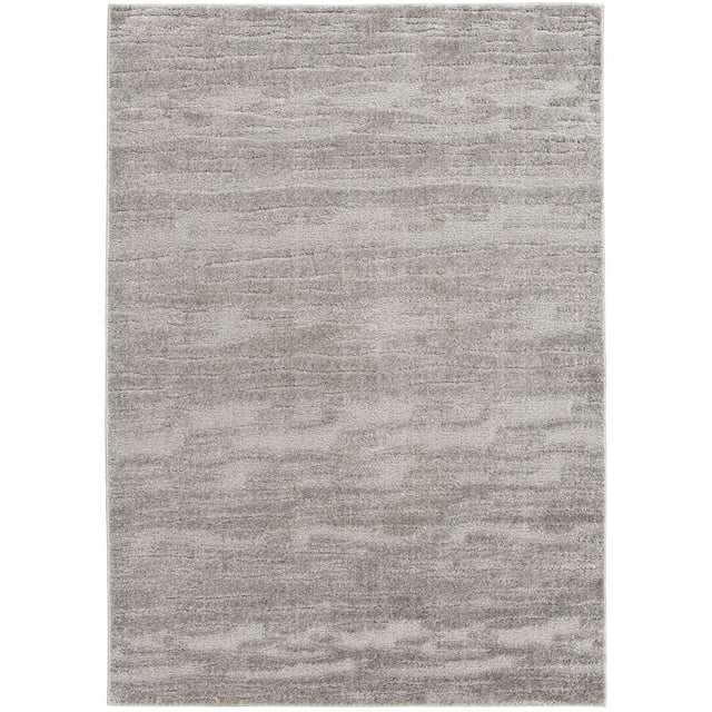 Mainstays 5x7 High-Low Gray Indoor Area Rug - Walmart.com
