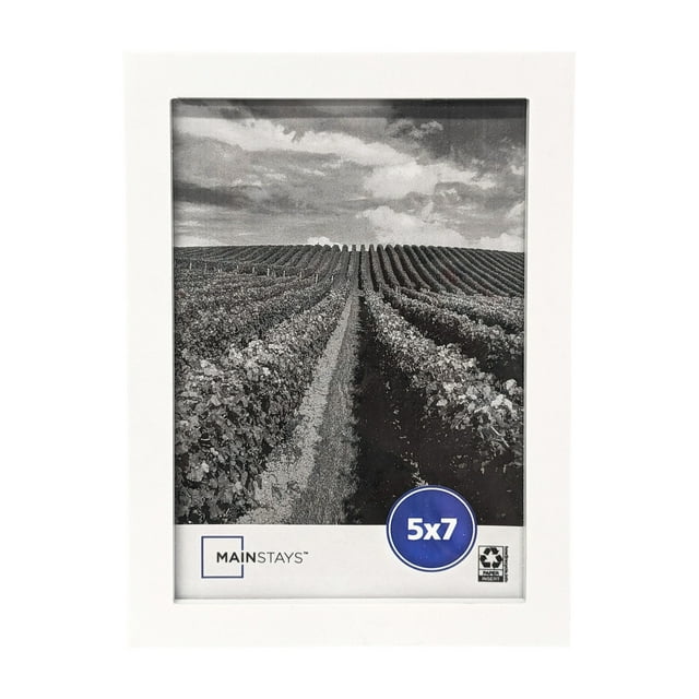 Mainstays 5x7 Linear Picture Frame, White - Walmart.com