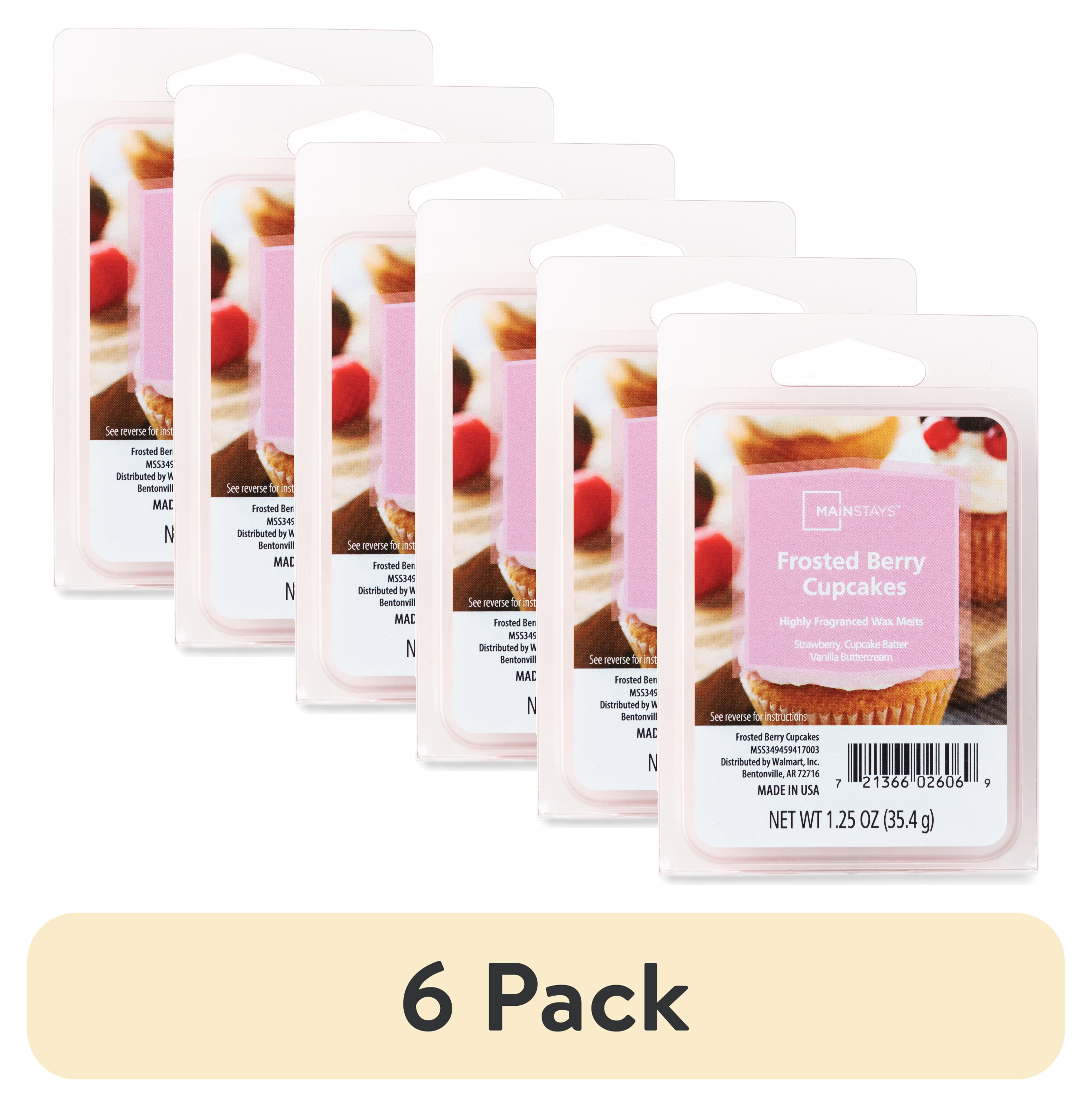 Mainstays Cube Wax Melts - Berry Cupcake Scent - Walmart.com