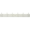 Mainstays 6-Hook 27 In. Hook Board With 45 Lb Working Capacity, White ...