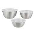 Mainstays Stainless Steel Mixing and Storage Bowls Set with Lids, 2, 4 ...