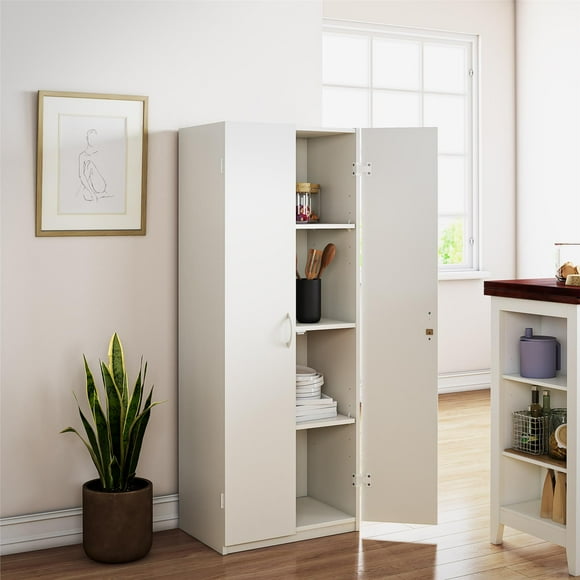 White Storage Cabinet