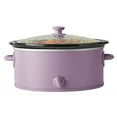 Mainstays 6QT Slow Cooker, Lilac Bloom, Condition: New, Brand ...