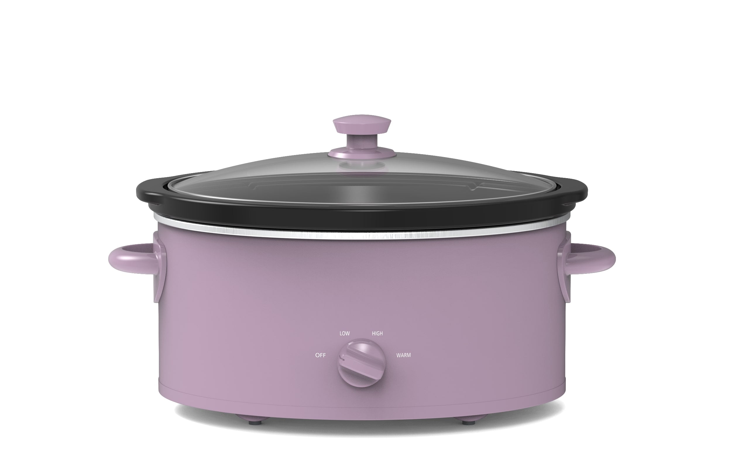 Mainstays 6QT Slow Cooker, Lilac Bloom, Condition: New, Brand ...