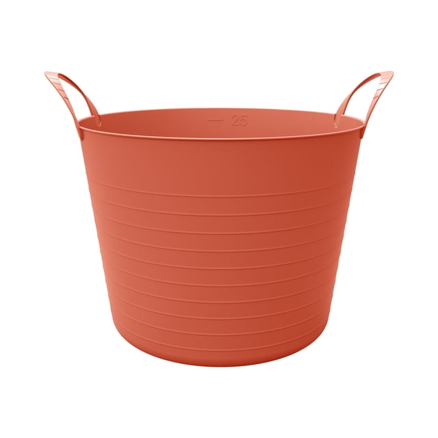 Mainstays 7 Gallon Flex Tub, Melon Juice - Walmart Business Supplies