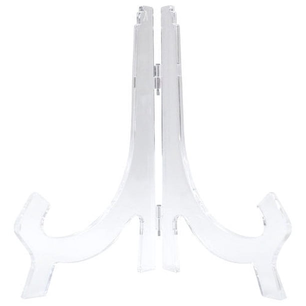 Mainstays 8" Acrylic Clear Picture Frame Easel - Walmart Business Supplies