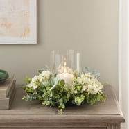 Nuptio Set of 30 Tall Hurricane Glass Candle Holders for Table Decor ...