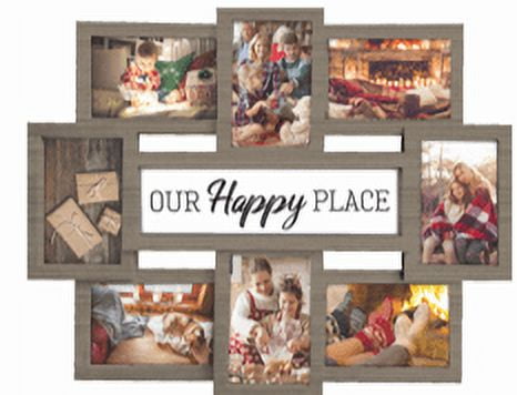 Mainstays 8-Opening Rustic Collage Frame - Walmart.com