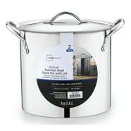 Mainstays 20QT Stainless Steel Stockpot - Walmart.com