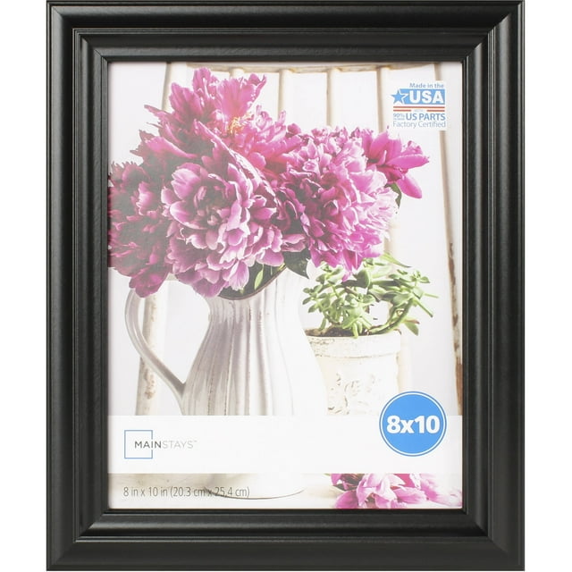 Mainstays 8" x 10" Black Traditional Document Frame - Walmart.com