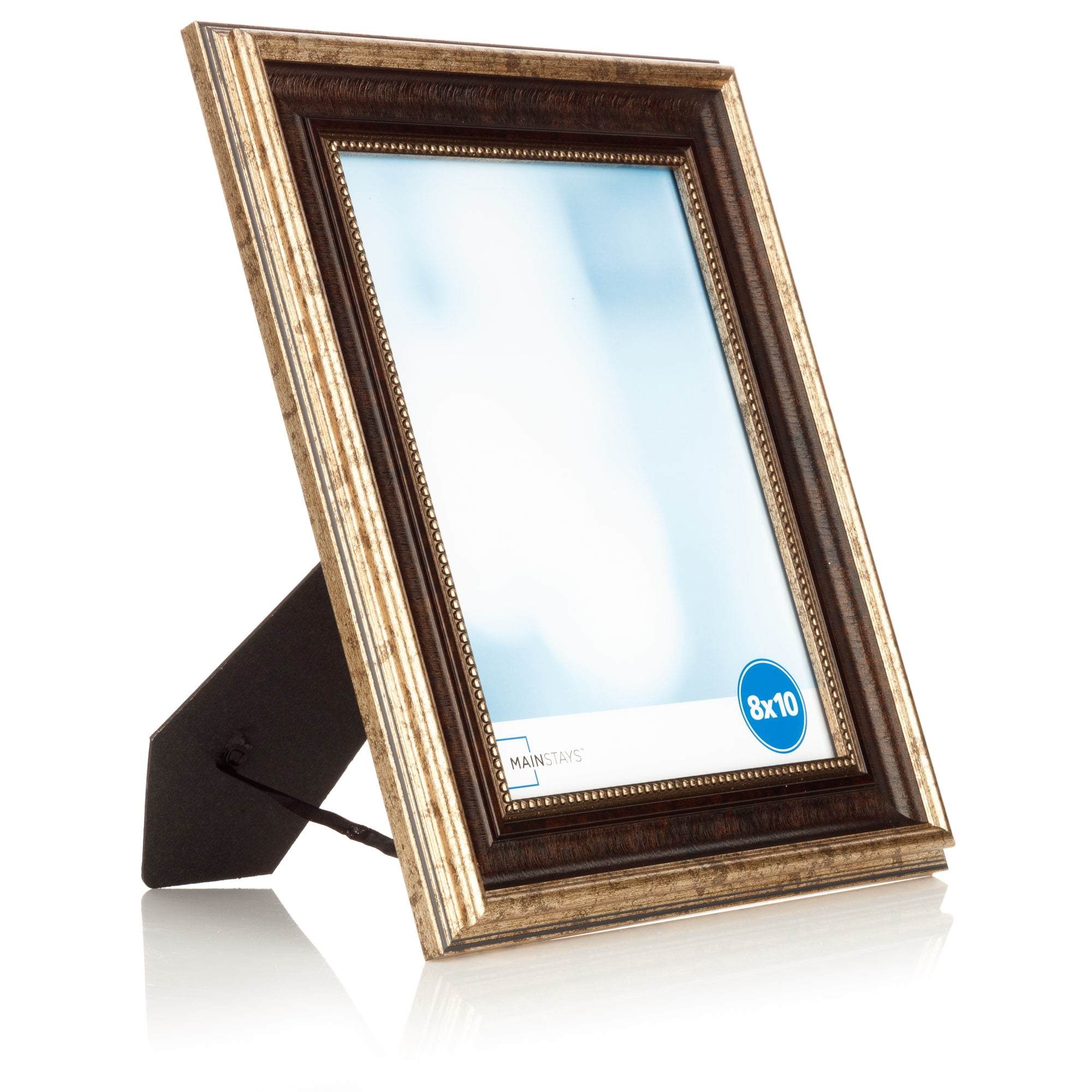 Mainstays 8" x 10" Distressed Champagne Picture Frame - Walmart.com