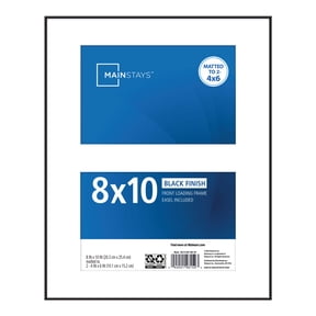 Mainstays 5x7 Wavy Black Picture Frame Perfect for Home Decor - Walmart.com