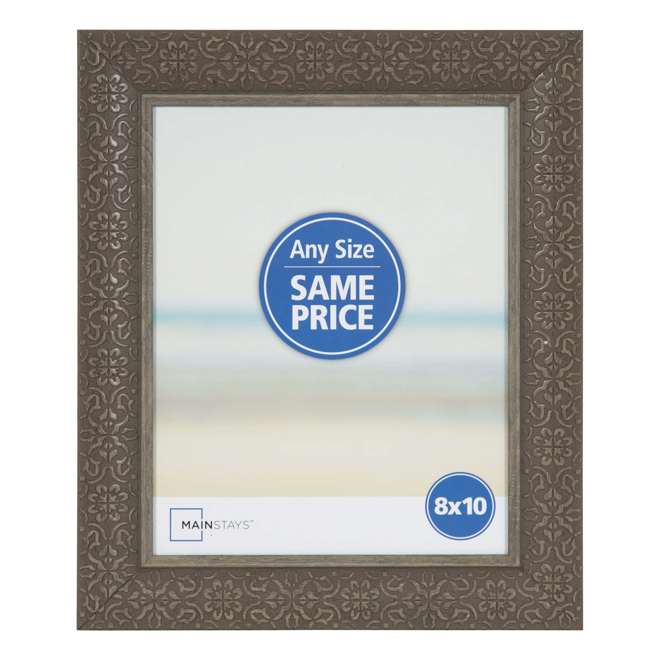 Mainstays 8x10 Rustic Brown Tabletop Picture Frame - Walmart.com