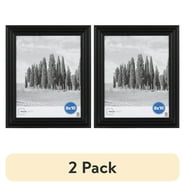 Mainstays Picture Frame Set, 7-Piece Gallery Wall, Black, Multiple ...