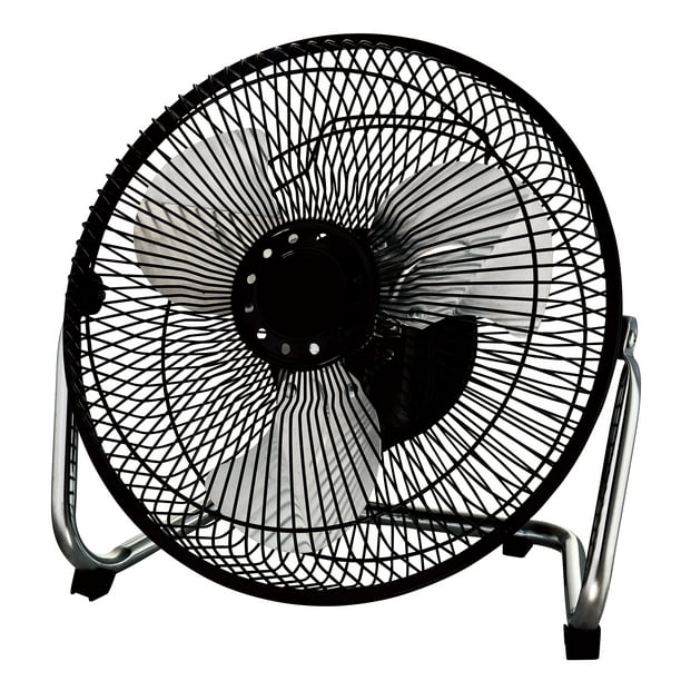 Mainstays 9" High Velocity 3-Speed Fan, Model #MF-9, Black - Walmart.com