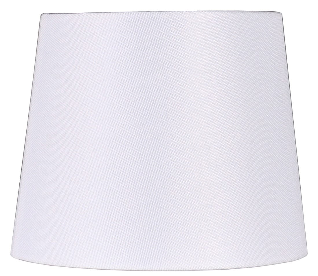 Mainstays 9" White Lamp Shade with Spider Fitter - Walmart.com