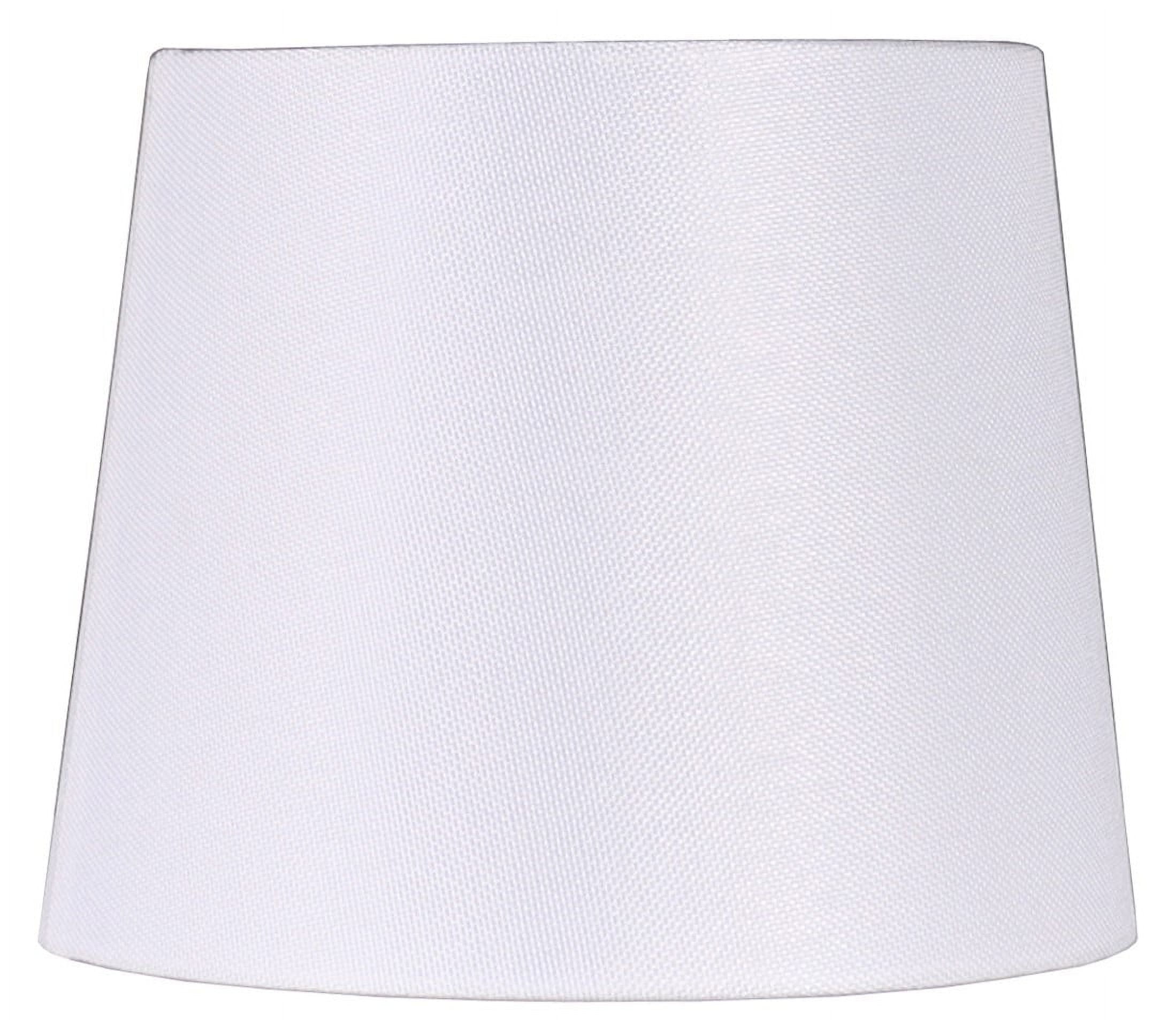 Mainstays 9" White Lamp Shade with Spider Fitter - Walmart.com