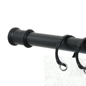 Black Shower Rod in Shower Curtain Rods - Walmart.com