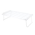 Mainstays Metal Wire Stacking Shelf Organizer for Kitchen Cabinet and ...