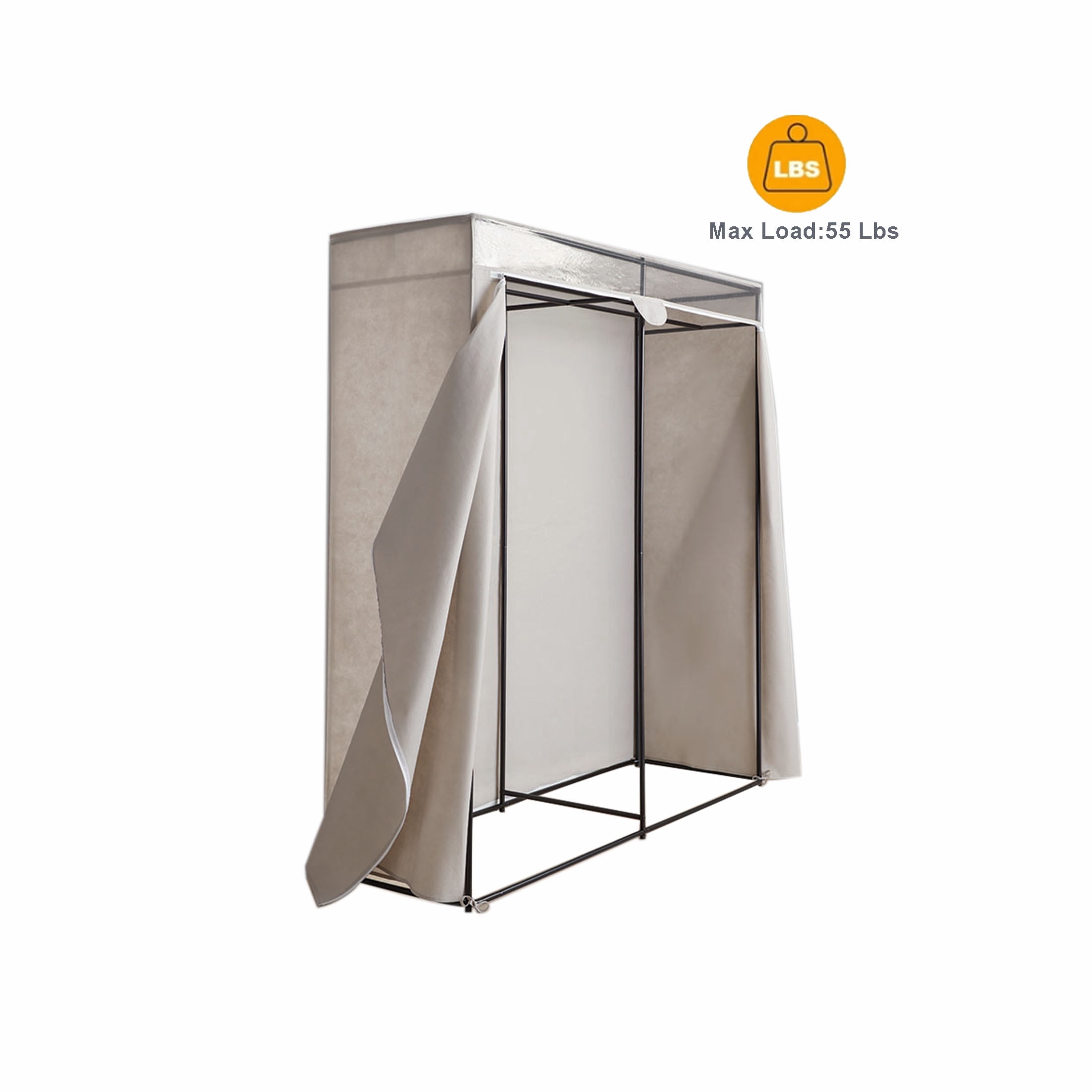 Brandclub - Mainstays 1-Tier Zippered Enclosed Extra Wide Closet ...