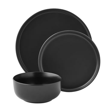 Yellowstone 12-Piece Ceramic Dinnerware Set, Beth Collection - Walmart.com