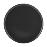 Mainstays Stoneware Dinner Plate 10.39 inch Matte Black for Microwave ...