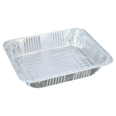 Klex Aluminum Pans 12.8" x 10.4", Half Size Chafing Pan, Disposable ...