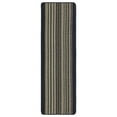 Mainstays Apollo Striped Indoor Polypropylene Area Rug, Navy, 19.5" x ...