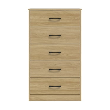 Roundhill Furniture Broval 5 Drawer Chest - Walmart.com
