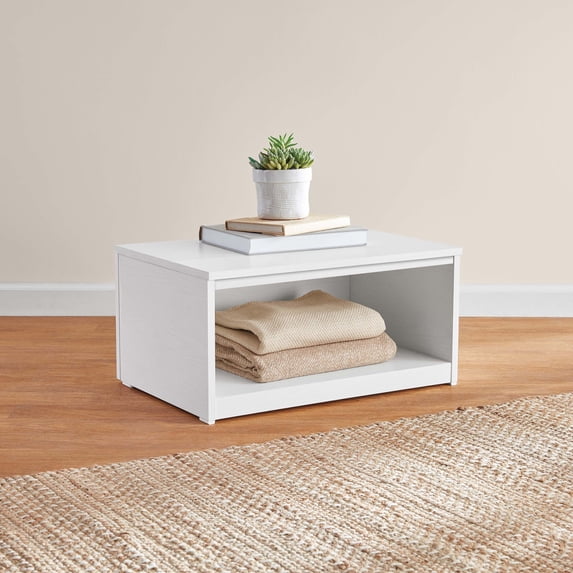 Mainstays Ardent Open Shelf Modular Storage System, White - Walmart.com