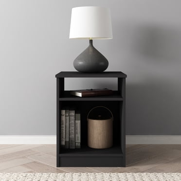 Mainstays No Tools 5-Shelf Bookcase, True Black Oak - Walmart Business ...