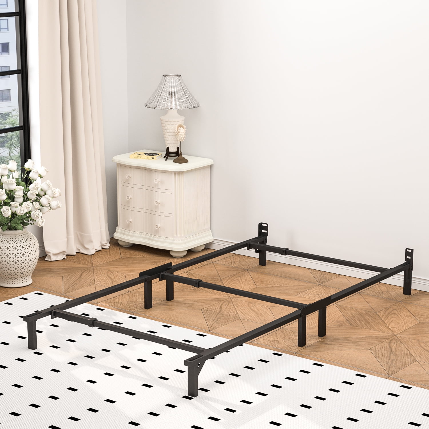 Mainstays twin metal bed store