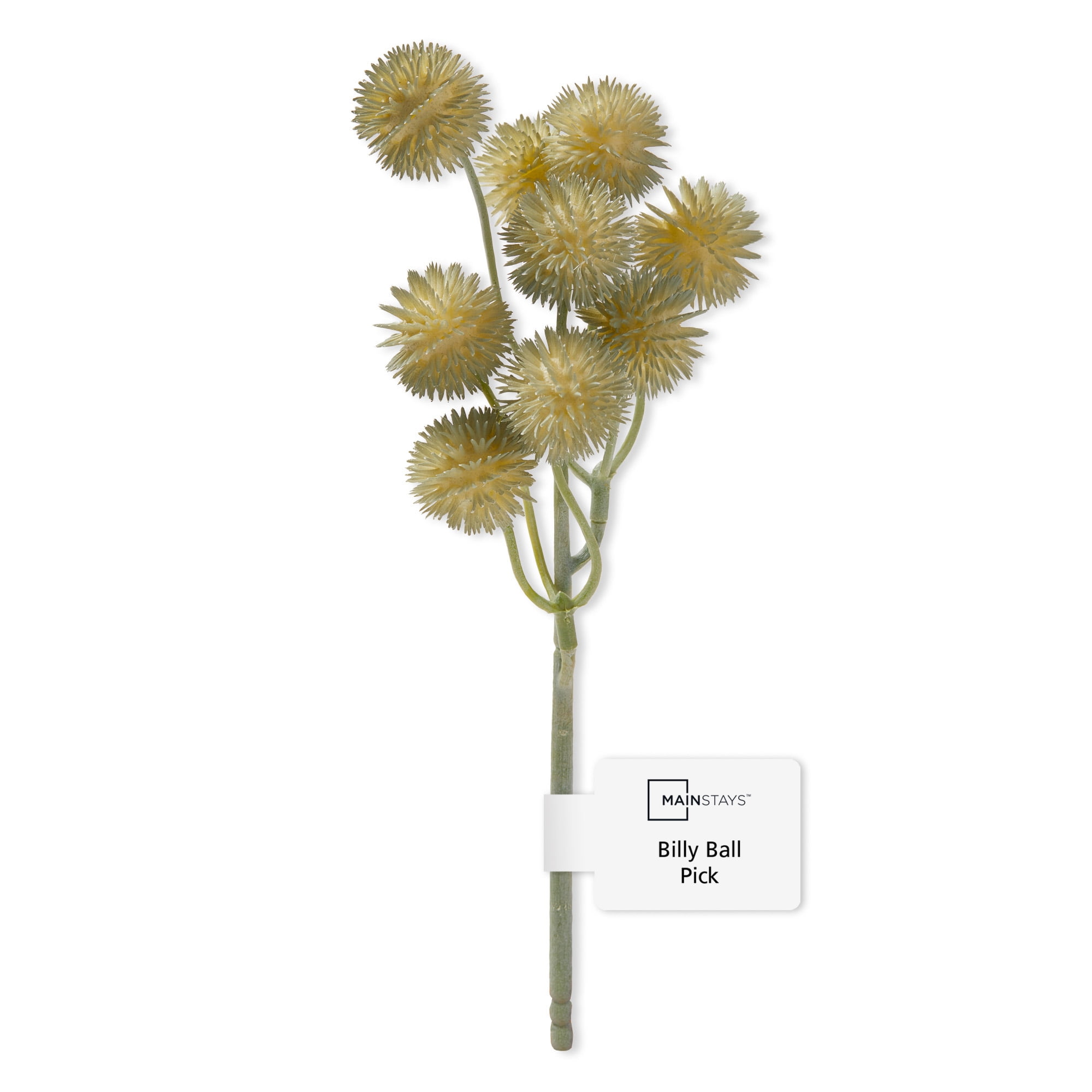 Mainstays Artificial Billy Ball Pick 2.25 inch x 8 inch Green - Walmart.com
