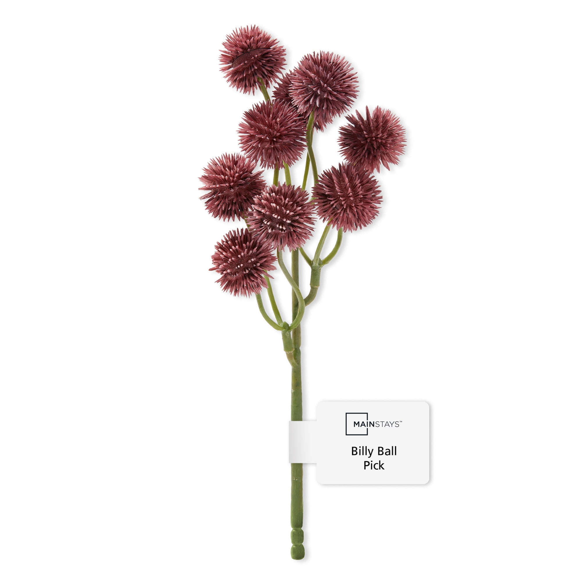 Mainstays Artificial Billy Ball Pick 2.25 inch x 8 inch Purple ...