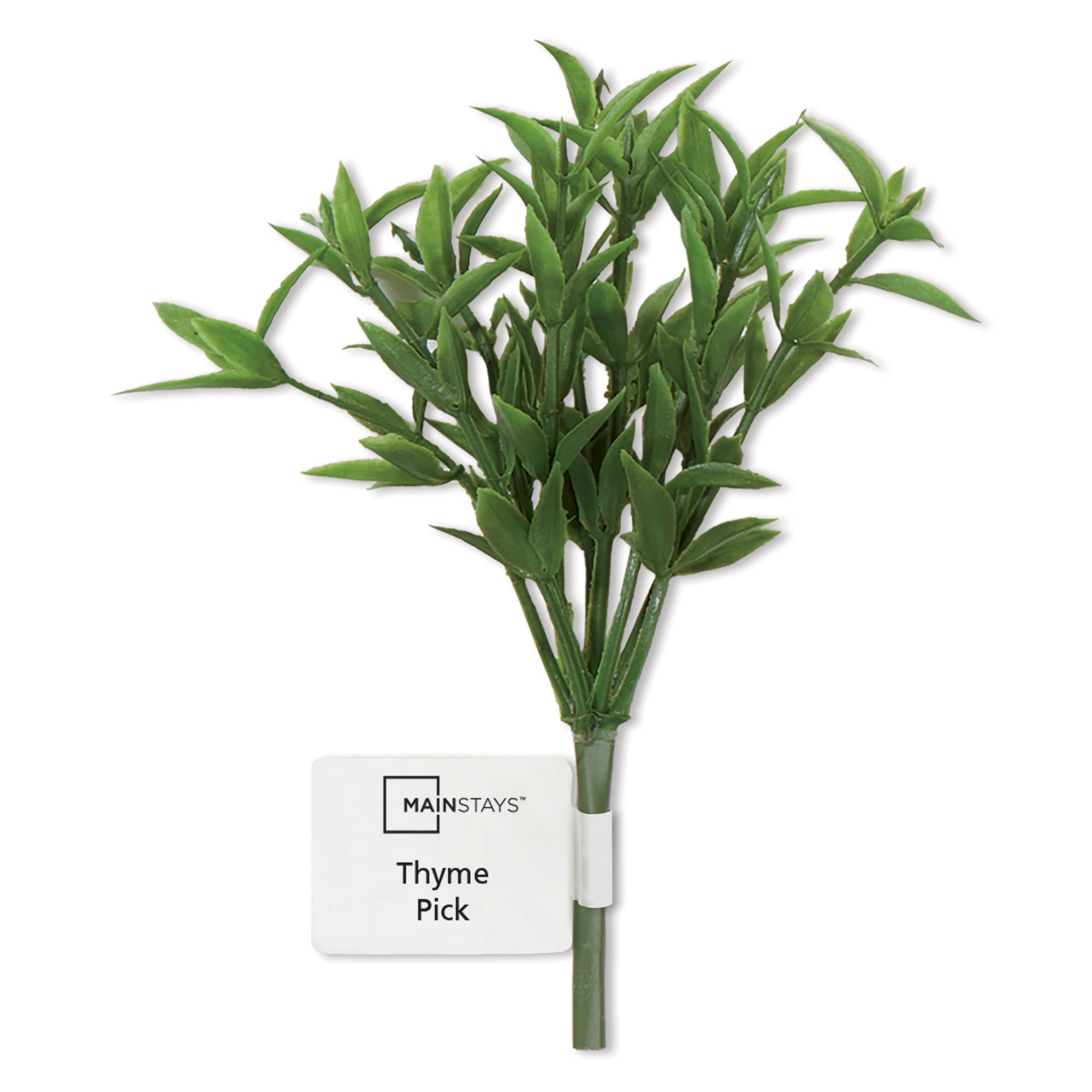 Mainstays Artificial Herb Pick 4.25 inch x 8 inch Thyme - Walmart.com
