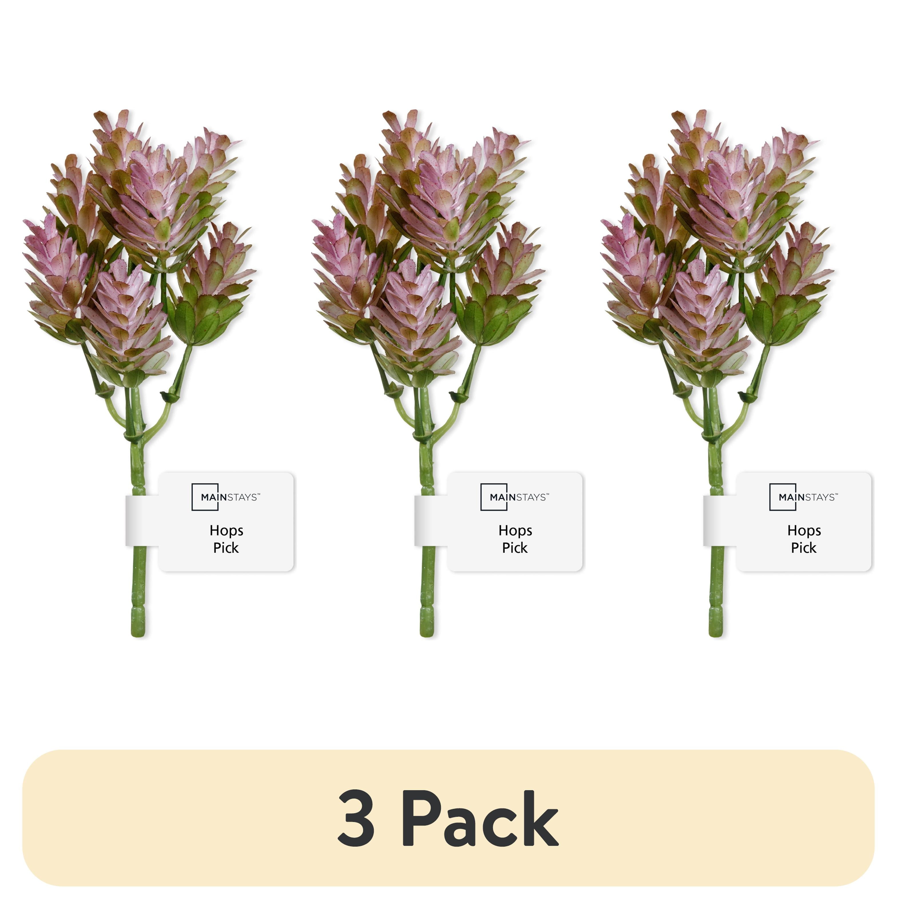 (3 pack) Mainstays Artificial Hops Pick 2.5 Inch x 6.4 Inch Purple ...
