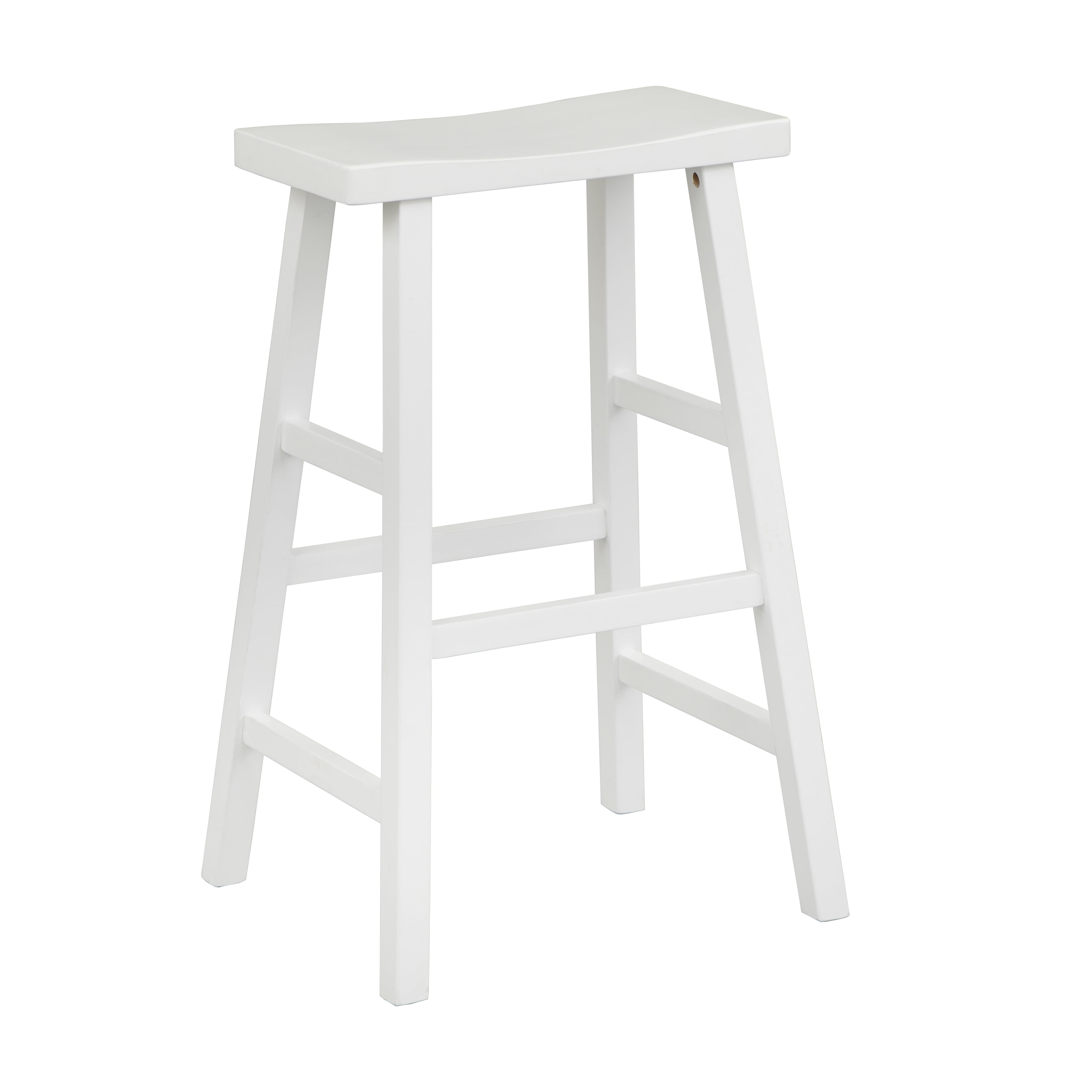 Mainstays Bar Stool, White - Walmart Business Supplies