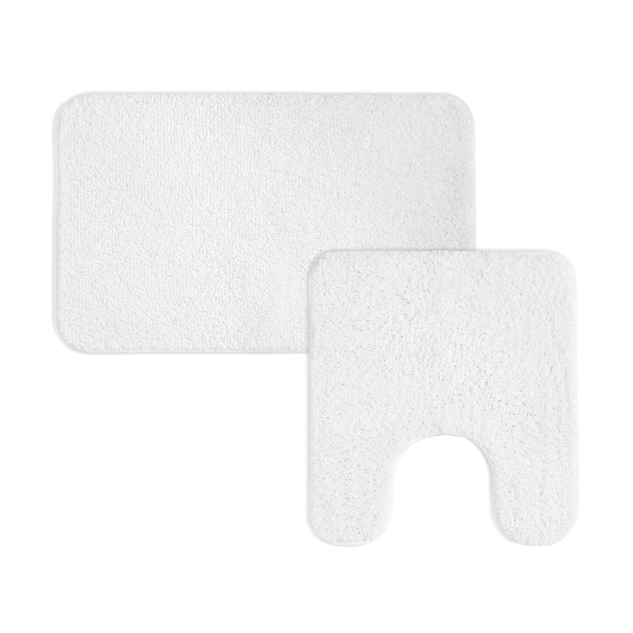 Mainstays 2 Piece Bath Rug Set - 20 x 32 Rug and Contour Rug - Walmart.com
