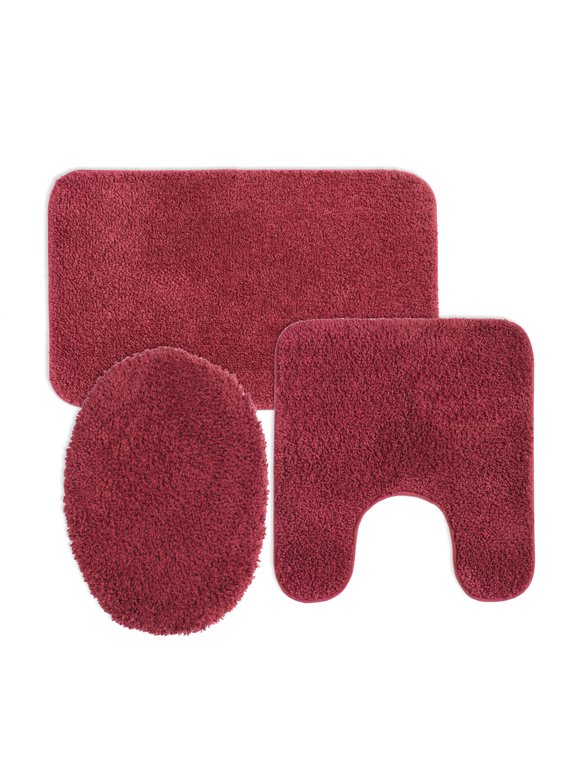 Bathroom Rugs & Bath Mats in Bath | Red - Walmart.com