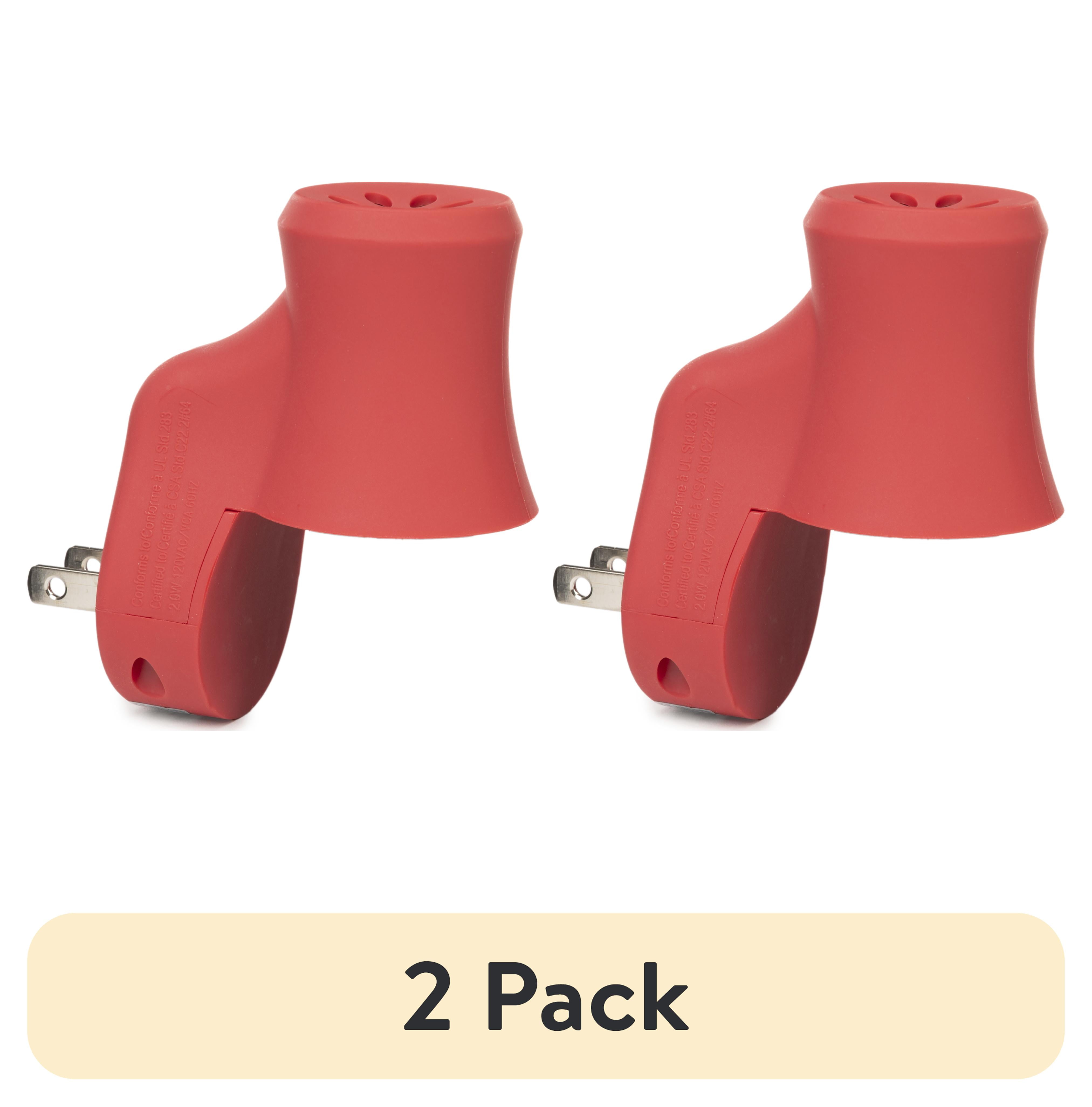 (2 pack) Mainstays Basic Aroma Accents Fragrance Plug, Red - Walmart ...