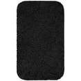 Mainstays Basic Bath Rug, Rich Black, 19.5" x 32" - Walmart.com