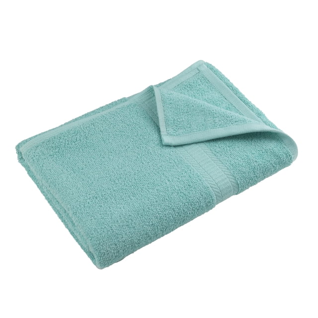 Mainstays Basic Bath Towel, Clearly Aqua, 27x52 - Walmart.com