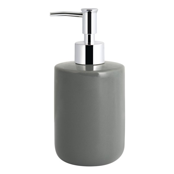 Mainstays Basic Ceramic Lotion Pump Light School Grey - Walmart Business