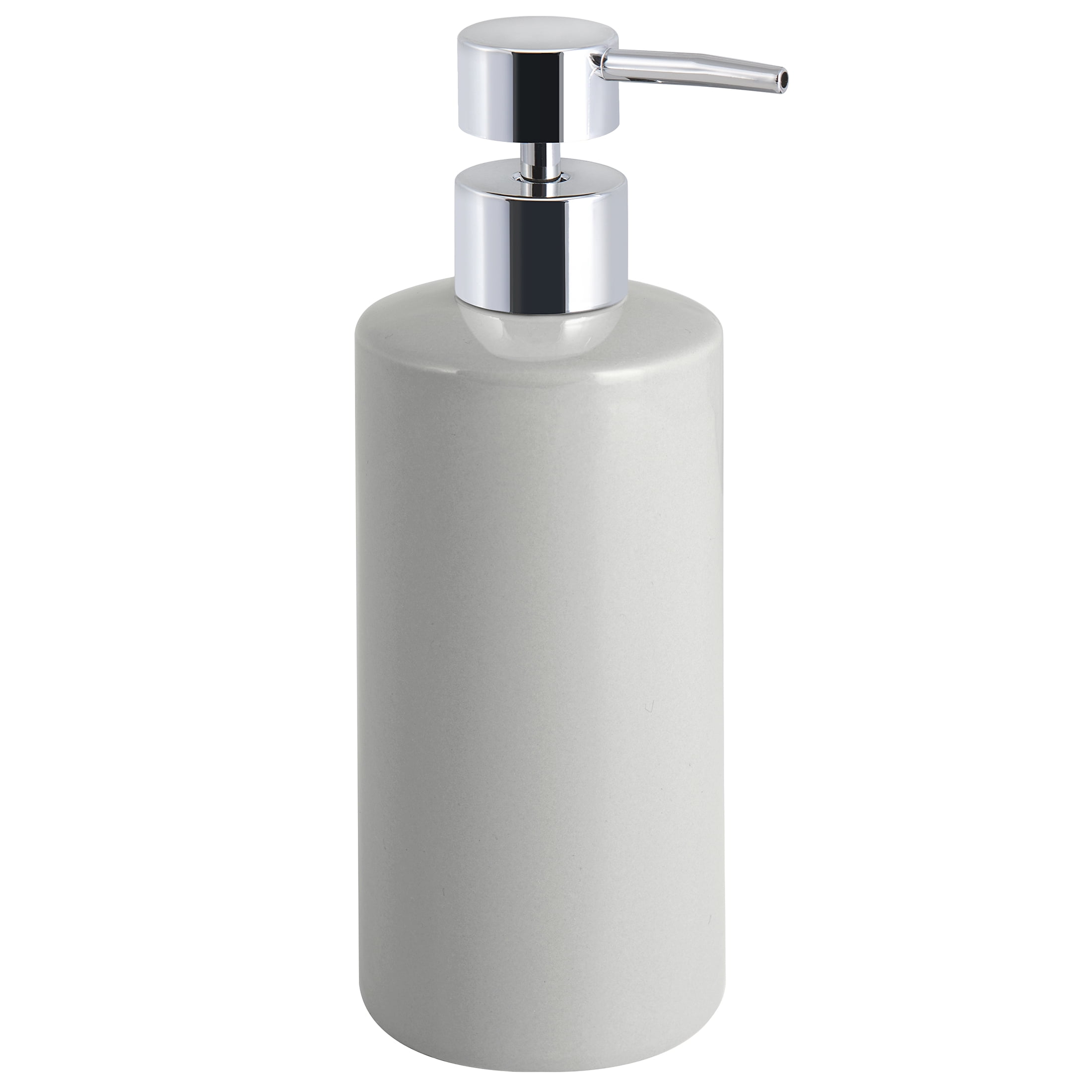 Mainstays Basic Ceramic Lotion Pump Soft Silver Grey - Walmart.com