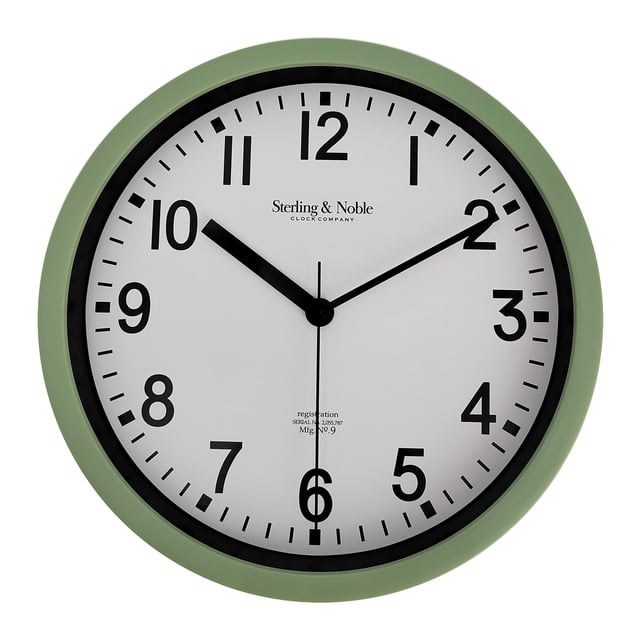 Mainstays 1.5" Quartz Modern Wall Clocks - Walmart Business Supplies