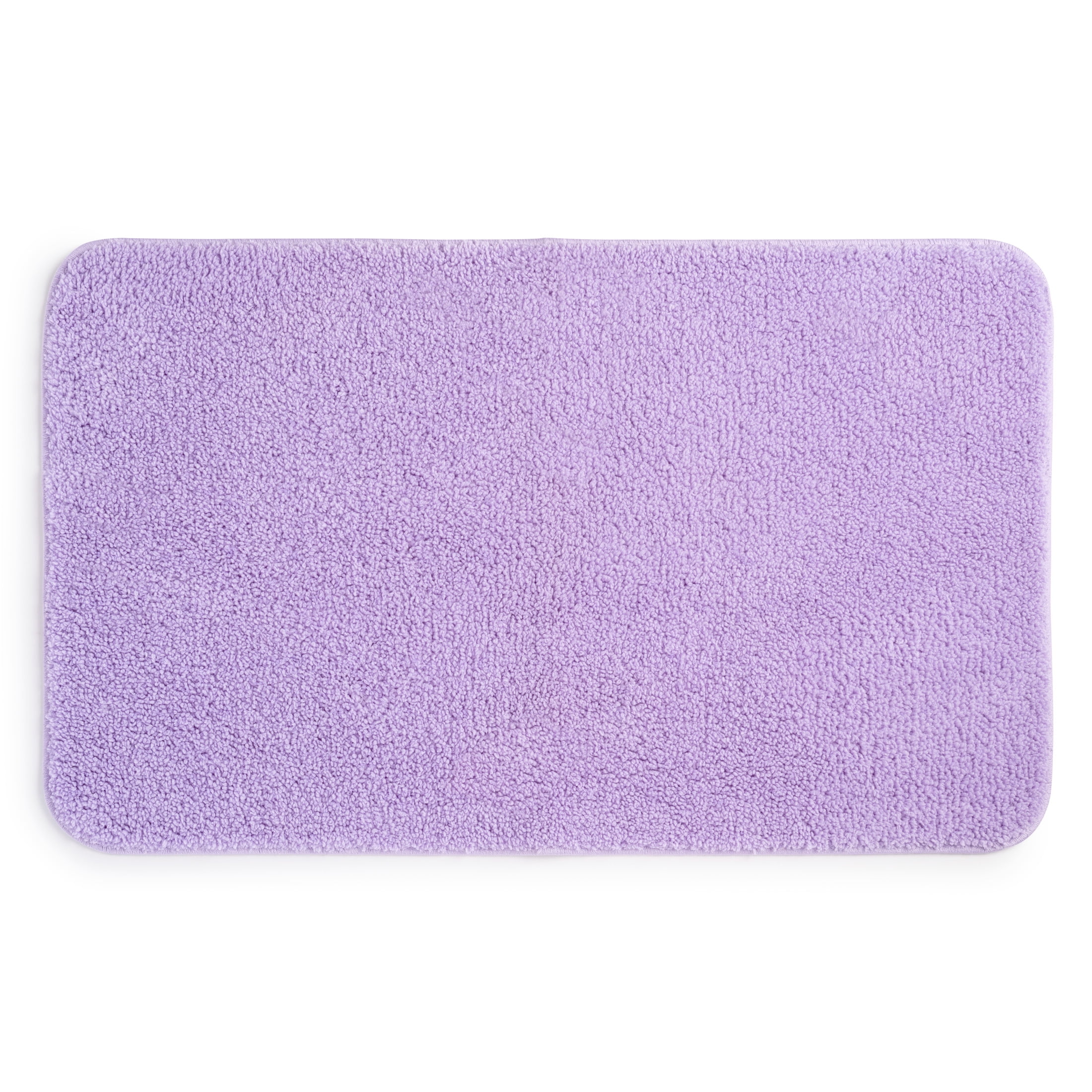 Mainstays Basic Polyester Large Bath Rug, Lavender, 24" x 40" - Walmart.com