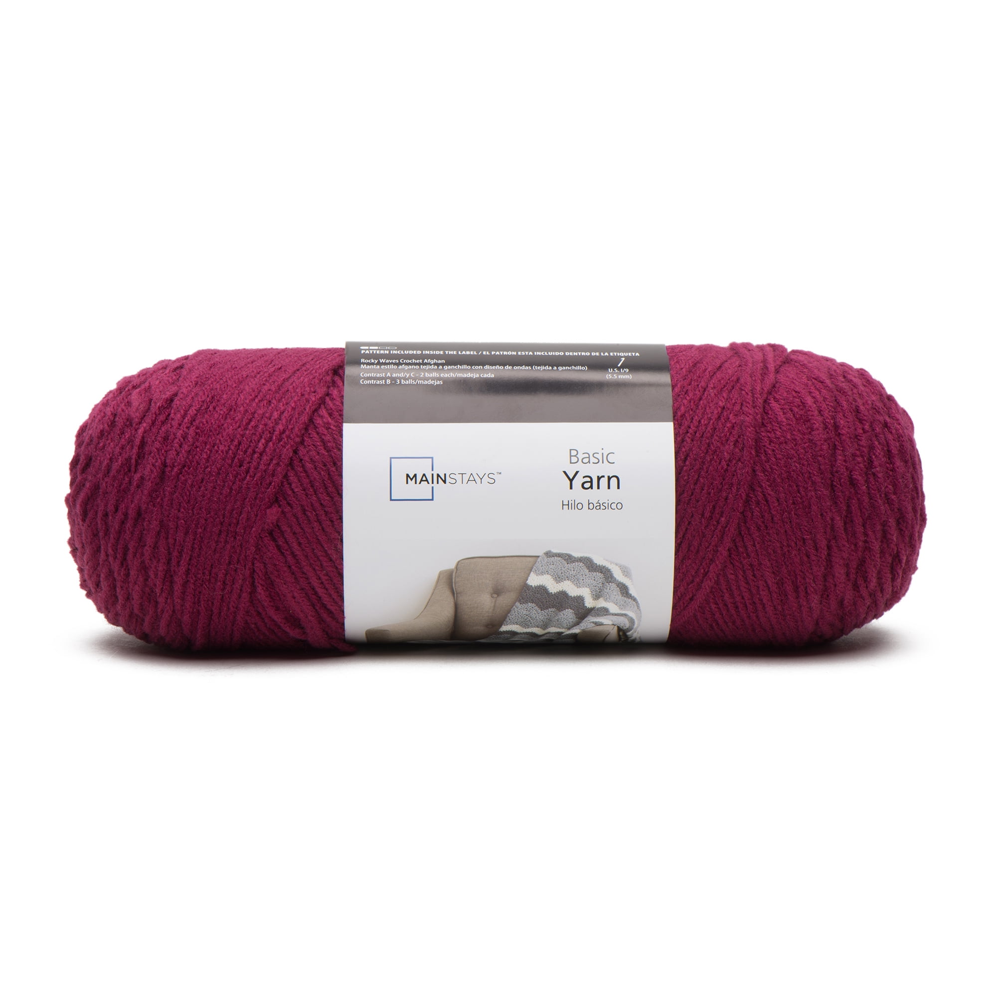 Mainstays Basic Yarn, 397 Yd. - Walmart.com