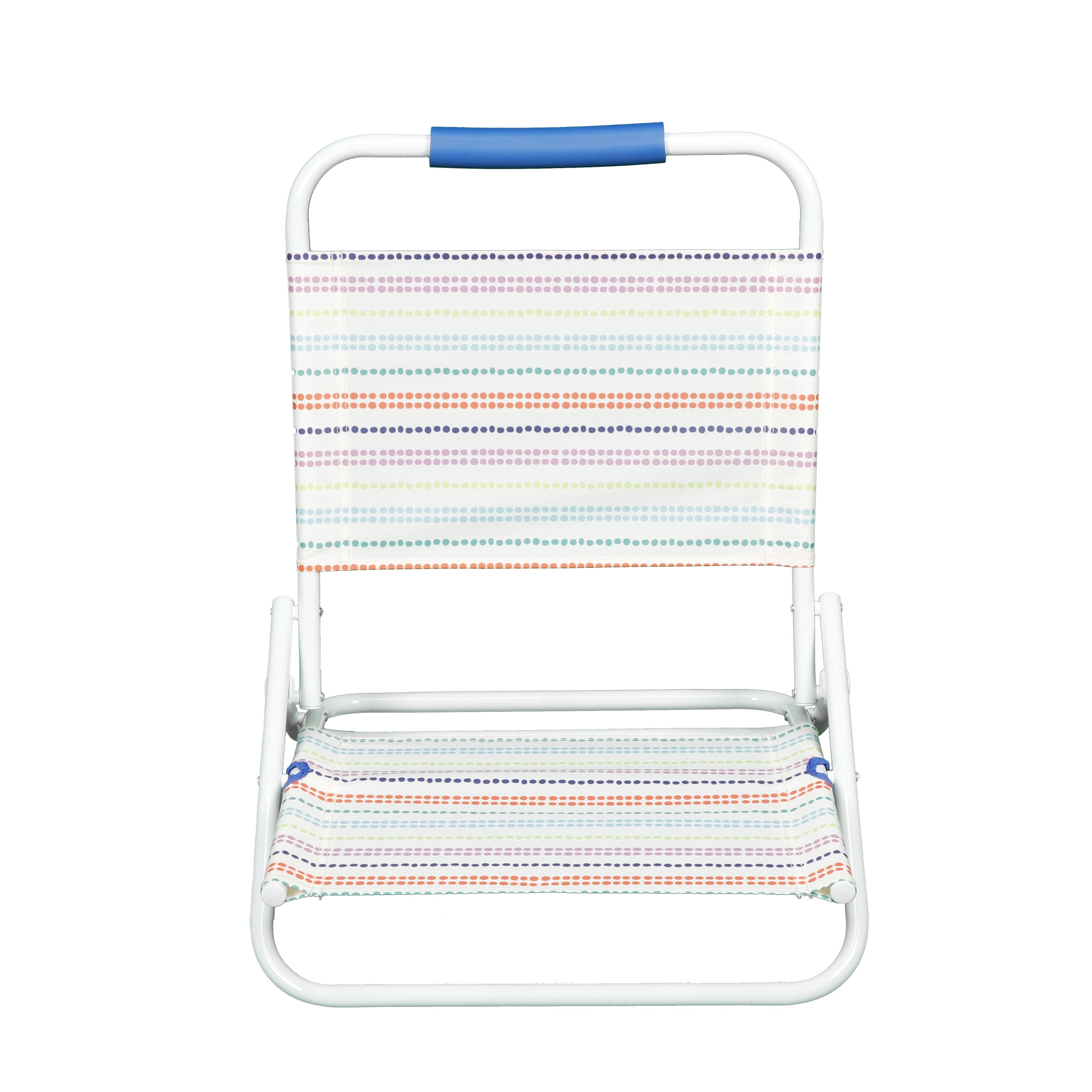 Mainstays Beach Sand Chair, Dotted Print, New - Walmart.com
